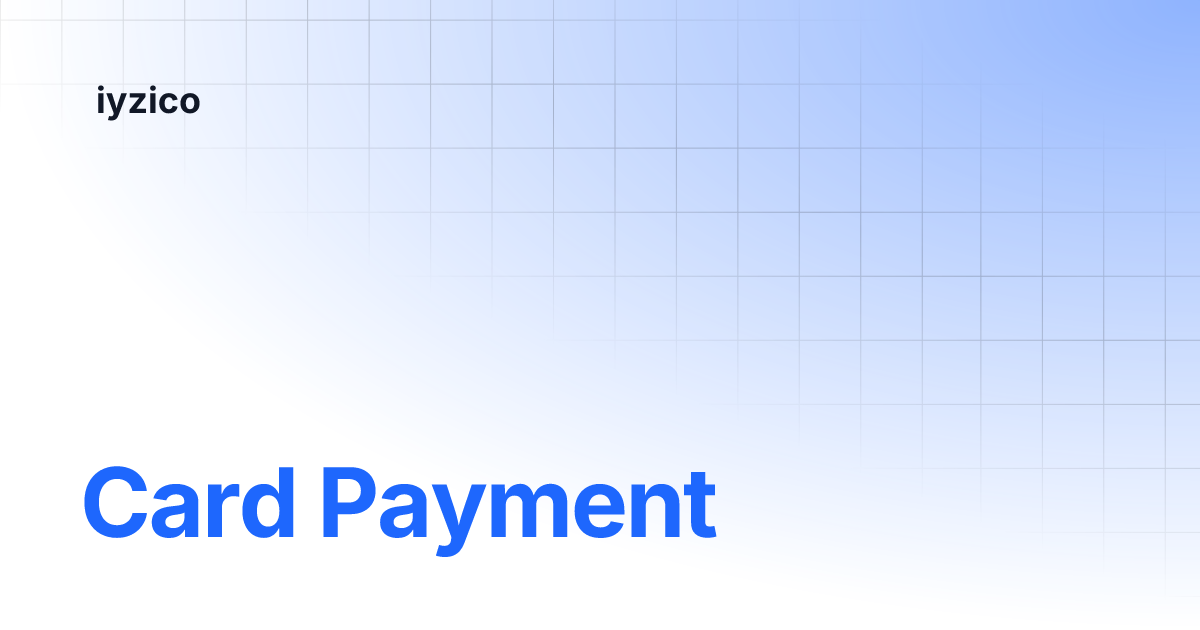 Card Payment | iyzico