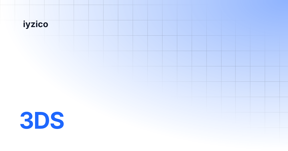 3DS | iyzico